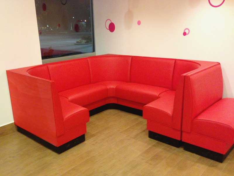 Custom Standard Style Restaurant Booth