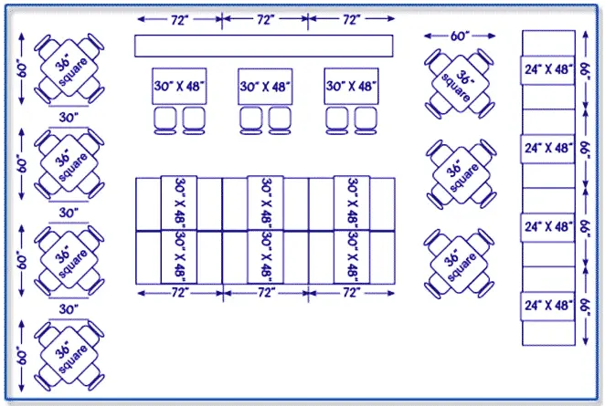 Design & Specs Center | Restaurant Seating Layout Guidelines